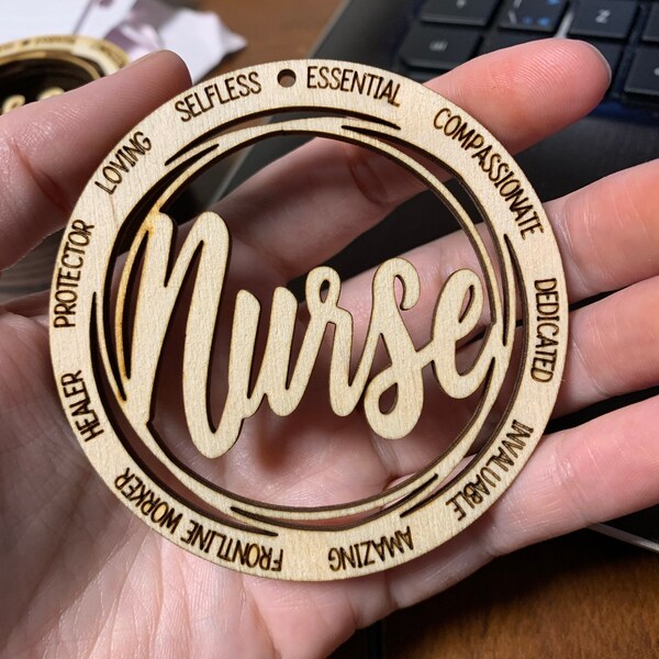 DIGITAL FILE ONLY Nurse Laser Cut File/commercial Use/svg - Etsy