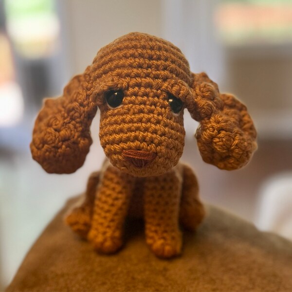 AMIGURUMI PATTERN/ Tutorial (english / Español) Amigurumi Spaniel Dog ...