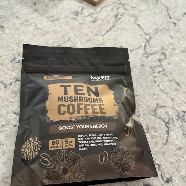 Mushrooms Instant Coffee Organic 60 Servings / Immune Boosting Coffee ...