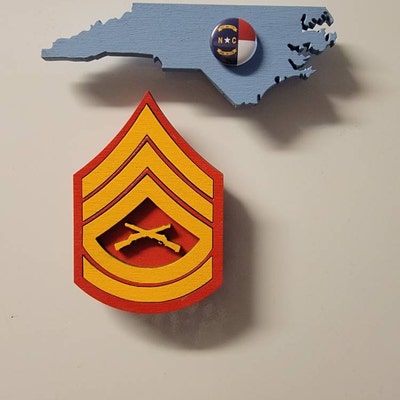 Unfinished Wooden North Carolina Shape State Craft From 1 up to 46 DIY ...