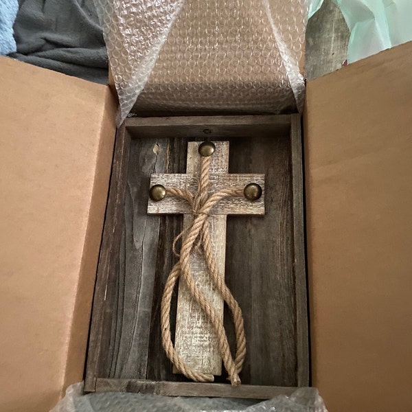 Framed Unity Wood Rustic Cross, Alternative Wedding Unity Idea, Unity ...