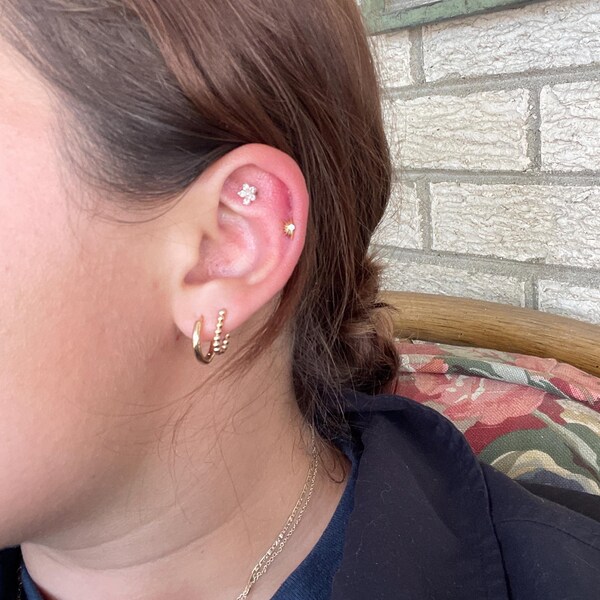 00G/0G/2G/4G/6G/8G/10G/12G/16G/18G/20G Black Implant Grade Titanium Large Gauge Thick Septum ...