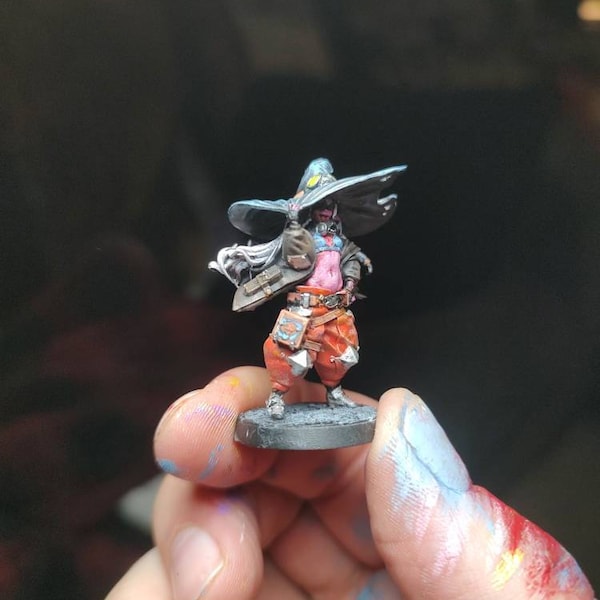 Valkyrie Pinup | 32 or 28mm Sci-fi Miniature | Dungeons and Dragons ...