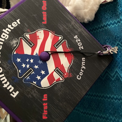 Grad Cap Topper your Own Wings Theme - Etsy