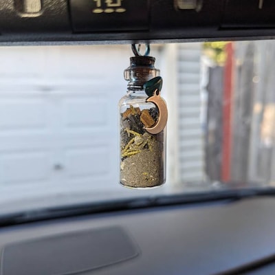 Travel Protection Spell Jar, Spell Bottle for Safe Travels With Tiger's ...