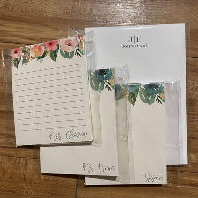 Custom to Do List Notepad Personalized Checklist Notepad - Etsy