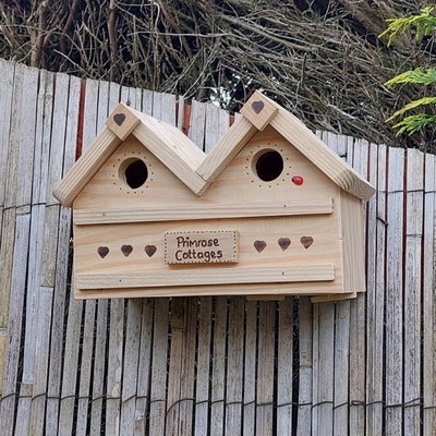 Robin and Wren Open Front Nesting Box Bird House - Etsy UK