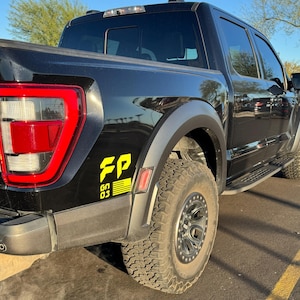 Ford Raptor (gen 1, 2, & 3) - Ford Performance FP Truck Decal American ...