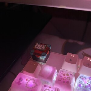 Rose Keycaps Flower Keycaps Red Rose Keycap 1u Keycaps - Etsy