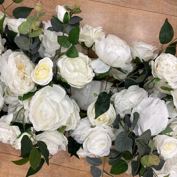 Gold and Black Rose Feather Wedding Flower Wall,5d Roll up Curtain ...