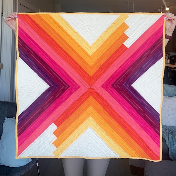 Glitter & Glow Quilt Pattern PDF Download - Best Beginner Quilting ...