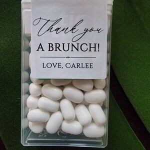 BOGO / Birthday Thank You Stickers / Birthday Stickers Personalized ...