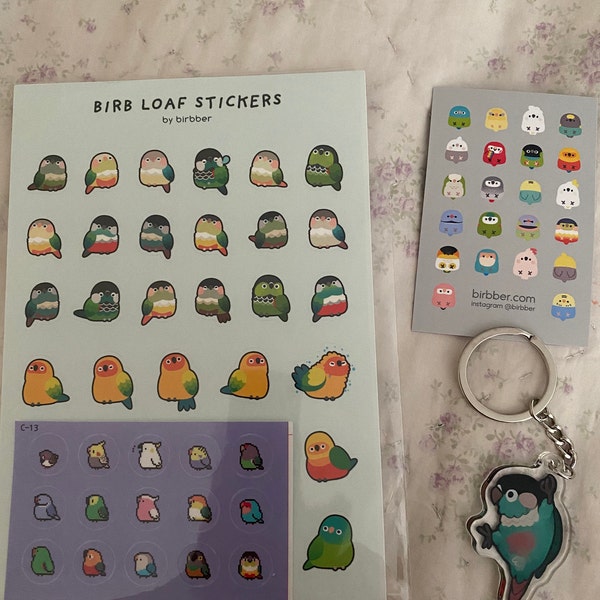 Dangling Green Cheek Conure Keychain - Etsy