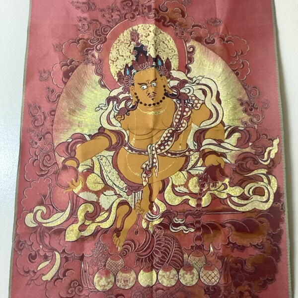 Old Paper Painting Temple God Portraits Drawing,fine Gift Ancient ...
