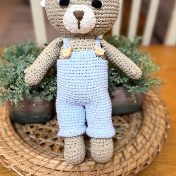 Bear Crochet Pattern, Tutorial, Bear Crochet Bundle PDF, Boy, Bear ...