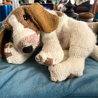 KNITTING PATTERN - Beagle Puppy - Etsy UK