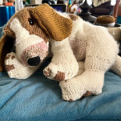 KNITTING PATTERN Beagle Puppy - Etsy