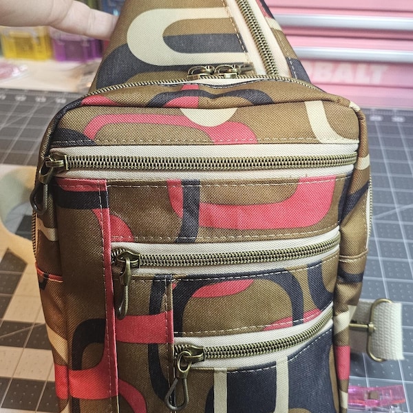 PDF Sewing Pattern - Mika - Essential Oil or Toilerty Bag With Elastic ...