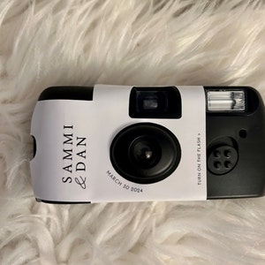 Kodak Disposable Camera Wrap Sticker Light Brown Wedding 2 X - Etsy