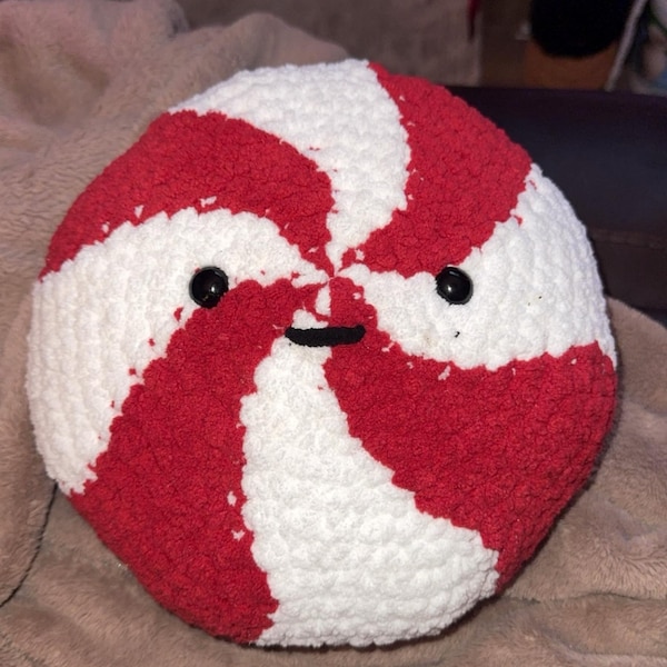Crochet Peppermint Christmas Candy Amigurumi Pattern Bundle, Mini and ...