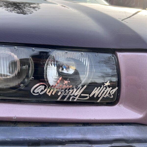 Custom Instagram Car Window Sticker, Die-cut Vinyl Decal - Etsy