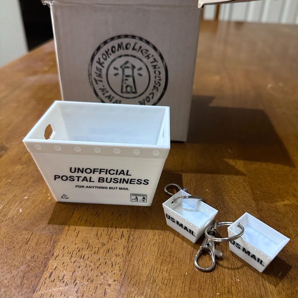 Mini Mail Tub Tote for Small Items - Etsy