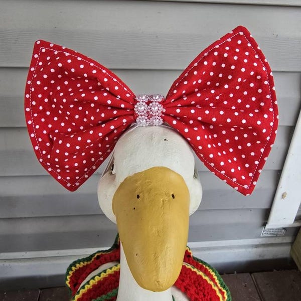 Two-sided BONNET for Porch Goose, Summer Floral Brimmed Bonnet ...