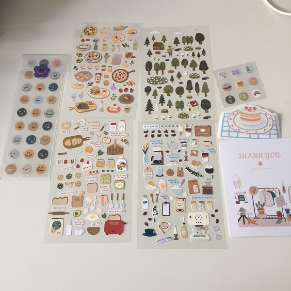 Cool Girl | 2 Sheets | Sticker Sheets | Stationary | Planner Sticker ...