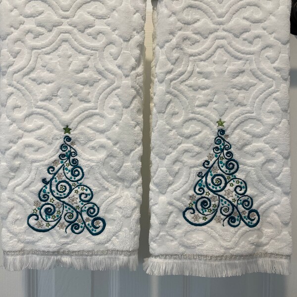 Christmas Tree Embroidery Machine Designs Pes Instant Digital Download ...