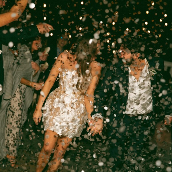 Biodegradable Wedding Confetti: Rice Paper Circle Confetti for Events ...