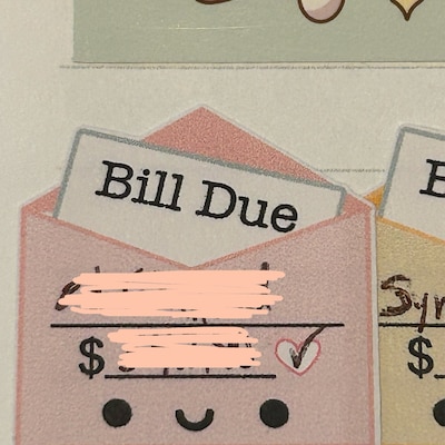 Happy Anniversary Cake Reminder Cute Kawaii Planner Stickers for Erin ...