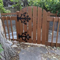 Cast Iron Decorative Gate Fence Arrowhead , Forged Cast Steel Arrowhead ...