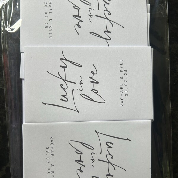 Scratch Card Holder | Wedding Favours | Wedding | - Etsy