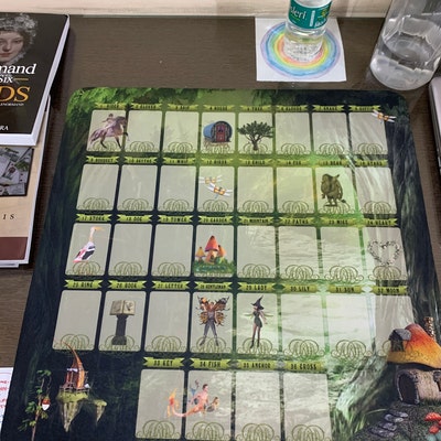 Grand Tableau Reading Mat MINI Lenormand Reading Tarot Cloth Oracle ...