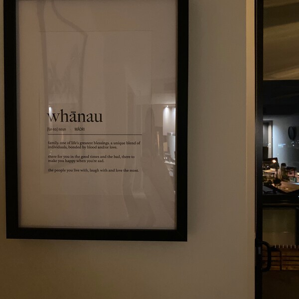 Digital New Zealand Maori Whanau (family) Definition Digital File ...