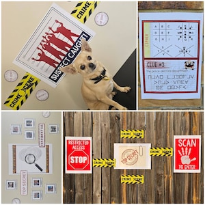 Escape Room for Kids Printable Party Game Snow Dragon Escape Room Kit ...