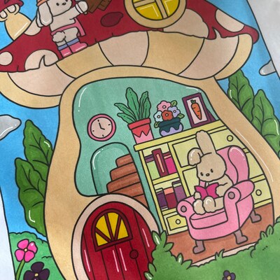 Pocket World: Miniature Worlds Coloring Book by Coco Wyo - Etsy