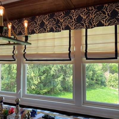 Finestra® Fluted Wood Curtain Rod 2 Inch Diameter Various - Etsy