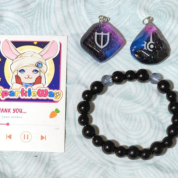 Final Fantasy XIV Handmade Azem Stone & Ascian Crystals | Glass Paper ...