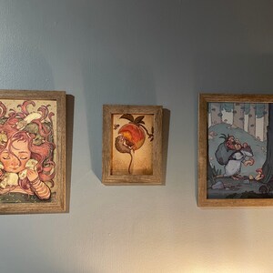 Portrait of a Fancy Rat Art Print Whimsical Children | Etsy