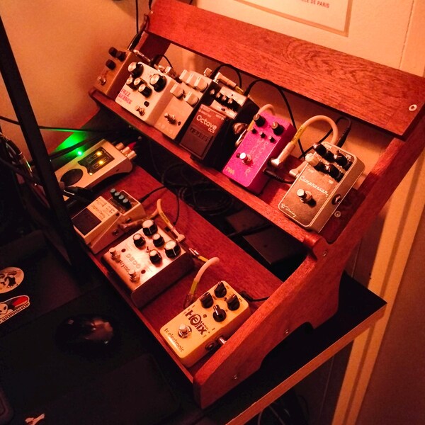 2-tier Synth Stand for Elektron and Desktop Synths. Wooden Rack for ...