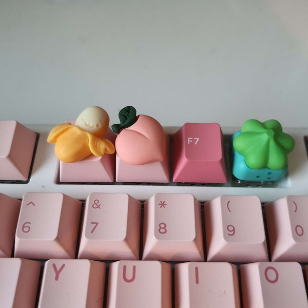 Anime Keycaps, Key Cap Set, Cartoon Mechanical Keycaps, Cute Keycaps ...