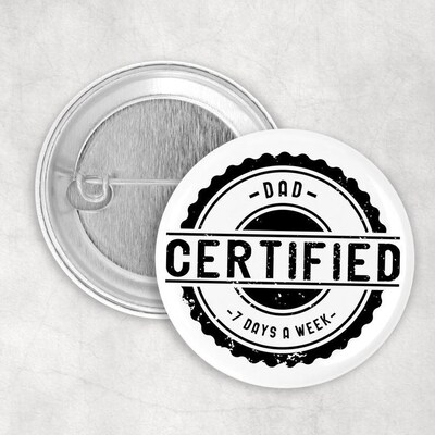 Round Pinback Button Mockup Add Your Own Image and Background Canva ...