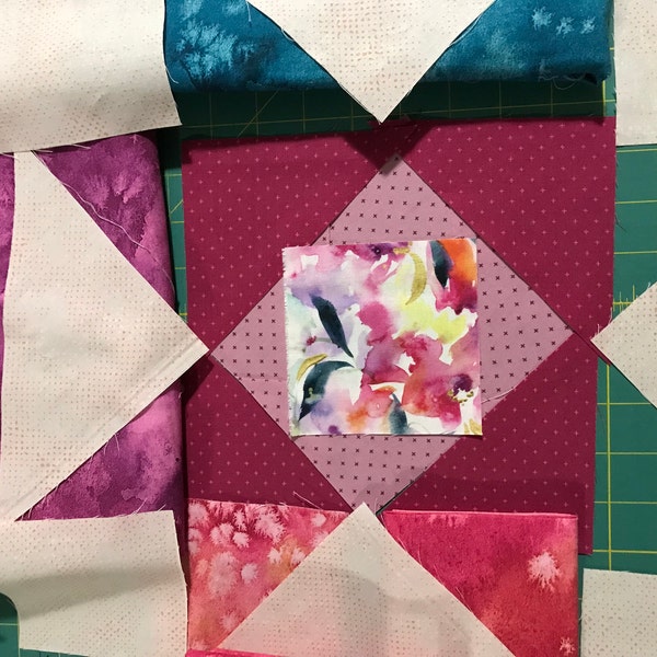Ribbon Star Quilt Block, Foundation Paper Piecing Pattern, FPP, PDF ...
