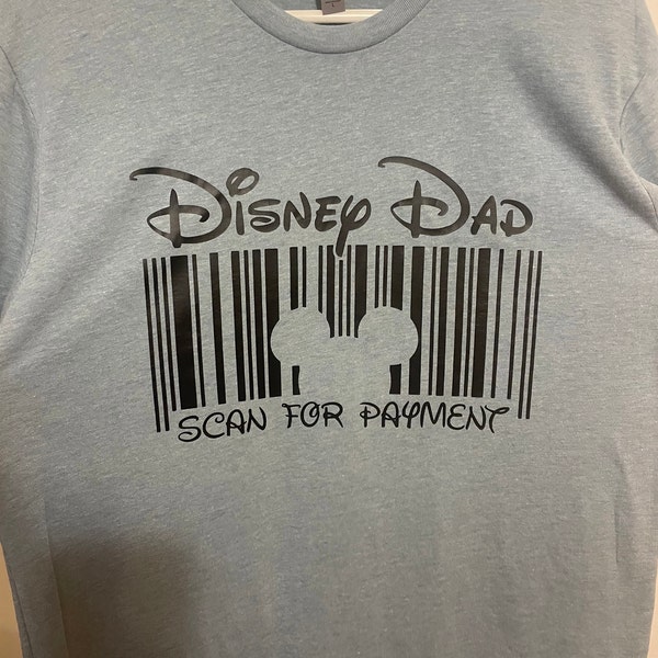 Dad, Scan for Payment, Mickey Mouse, Trip, Family Vacation, Ears Head ...