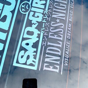 Endless Nights JDM Decal Sticker bumper Sticker Windshield - Etsy