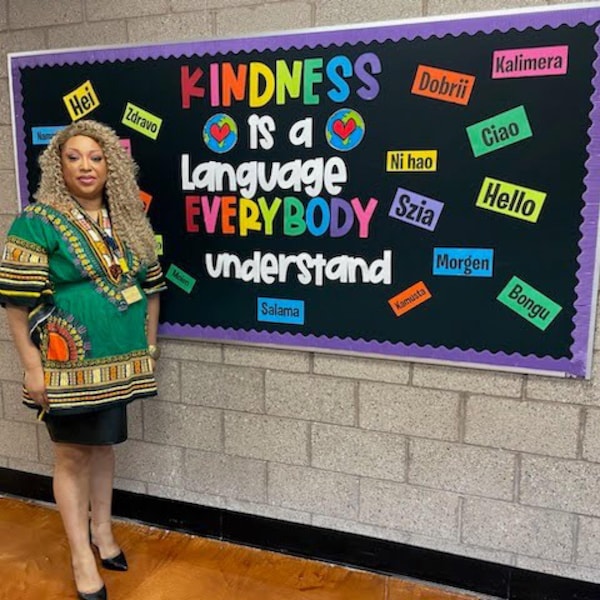 Kindness Language Bulletin Board Kit: School Door Decoration - Etsy