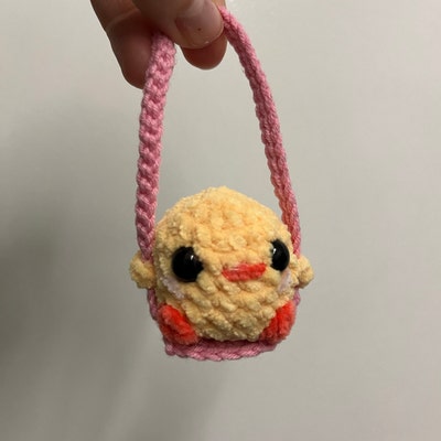 Crochet Sleeping Pink Puff Character PDF PATTERN Pink Plush Amigurumi ...