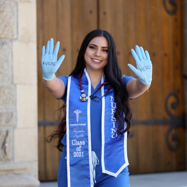 Buy A Custom Stole Logo Included, a Colleg Stole a Stole With Logo, A ...