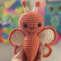 PATTERN: Belle the Butterfly - Crochet Butterfly Pattern - Amigurumi ...